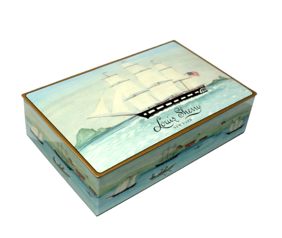 Louis Sherry - 12 piece chocolates tin - Mary Maguire Ship Monticello ...